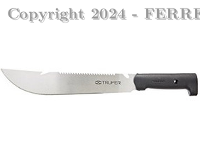 11212956 - MACHETE TIPO RAMBO 12" CON CACHA NEGRA#T460