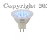 40713849 - BOMBILLO LED GX5.3 MR16 3W 110V AZUL TECNOLITE